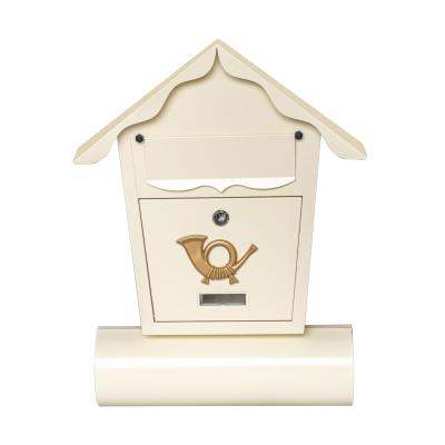 China High Quality Metal Wall Mounted Outdoor Mailbox Waterproof and Rust Proof for People for sale