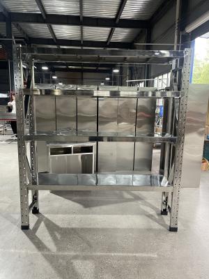 China Industrial Metal Shelves Heavy Duty Steel Storage Racks Adjustable Shelving Units Designed for Warehouse and Commercial for sale