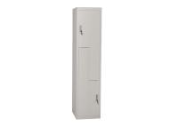 China Fireproof Z Type Knock Down Metal Storage Locker Cabinet H1800xW380xD450mm Custom Size for sale