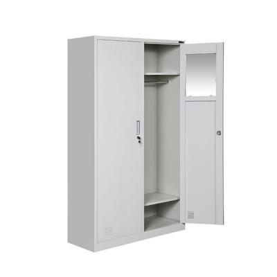 中国 2つのドアの金属の貯蔵用ロッカーのキャビネット 販売のため