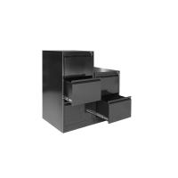 China Vertical Steel 3 Drawer File Cabinet 0.6mm Cold Rolled Office Lock MUCHN for sale