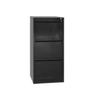 China 3 Drawers Key Lock Knock Down Metal Drawer Cabinet 1030x900x450mm for sale