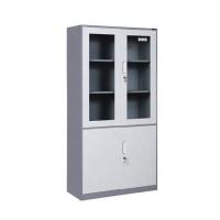 China Lockable Overhead Cold Rolled Steel File Cabinet 1850x900x450mm Office Storage for sale