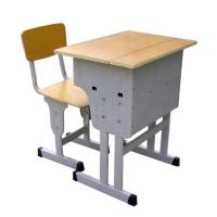 China Adjustable Height School Desk and Chair Set 640-760mm for Classroom Use for sale