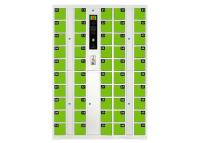 China RAL Color Customizable Smart Electronic Locker 50 Doors H1800mm Mobile Phone Charging Storage Cabinet for sale