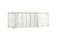 China 32 Door Cellphone Shielding Lockable Filing Cabinet 65dB Shielding Efficiency for sale