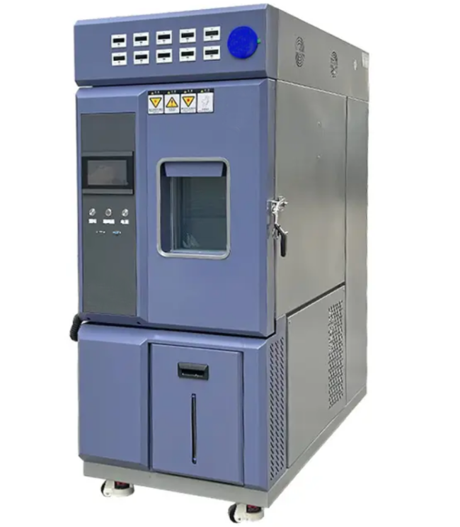 Constant Temperature Humidity Tape Adhesion Tester showing test chamber and control panel
