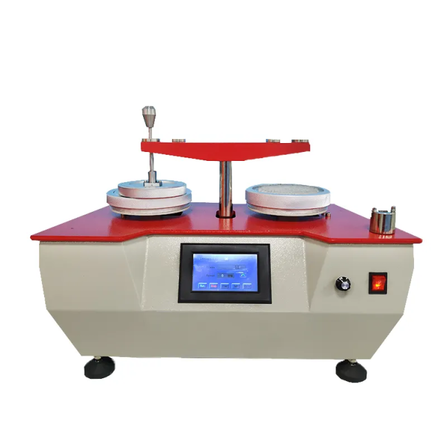 Neide Fabric Pilling Phenomenon Evaluation Machine in operation