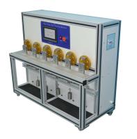 China Wire Bending Testing Machine with 7-Inch Touch Screen, 6 Test Stations and ±30°-180° Angle Range for Cable Durability Testing for sale