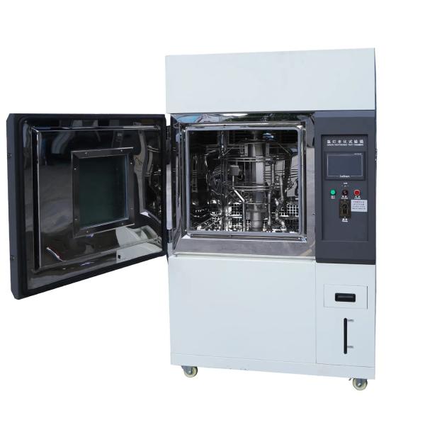 Stainless Steel Xenon Arc Lamp Aging Test Chamber , Environmental Simulation Chamber