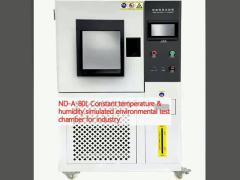 Constante milieucamertemperatuurvochtigheidscontrole voor milieutests