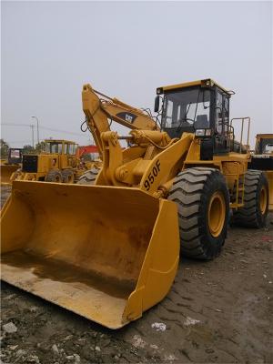 China 3116 engine 15T weight Used Caterpillar 950F Wheel  Loader with Original paint for sale