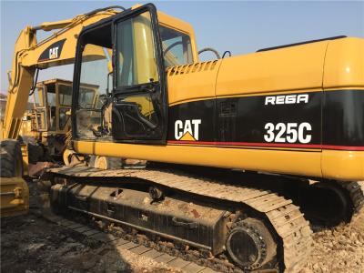 China 27T weight Used Crawler Excavator Caterpillar 325C 3126 ATAAC engine with Original Paint for sale