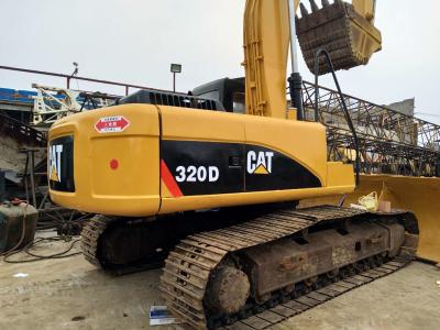 China 320D Used Crawler Excavator Caterpillar C6.4 engine 20T weight  with Original Paint for sale