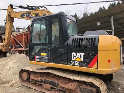 China 315D Used Crawler Excavator Caterpillar C4.2 engine 17T weight  with Original Paint for sale