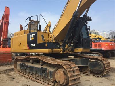 China 349D Used Crawler Excavator Caterpillar C13 engine 45T weight  with Original Paint for sale