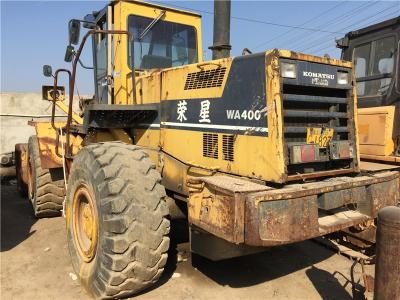 China Used Komatsu WA400 Wheel Loader SA6D110 engine 39T weight with Original paint for sale