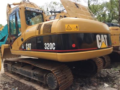 China Used Caterpillar 320C Crawler Excavator 2066 ATAAC engine 21T weight  with Original Paint for sale