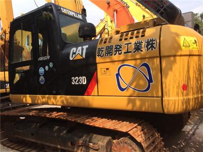 China Used Caterpillar 323D Crawler Excavator  3066 ACERT engine 21T weight  with Original Paint for sale