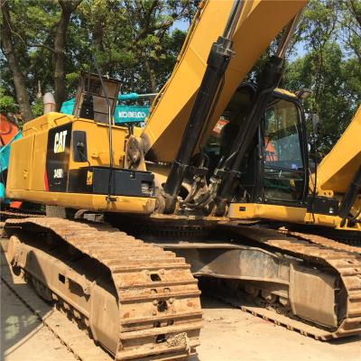 China Used Caterpillar 349D Crawler Excavator  C13 ACERT engine 53T weight  with Original Paint for sale