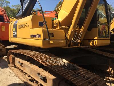 China Used Komatsu PC220-7 Crawler Excavator 22T weight  with Original Paint for sale