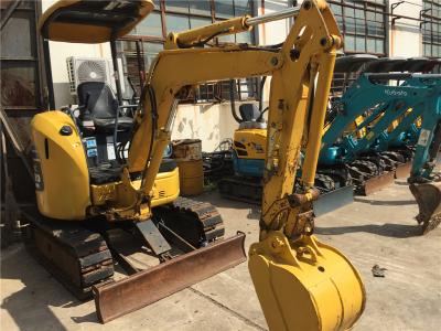 China Used Komatsu PC20 Crawler Mini Excavator 3D74E-N3A engine 4T weight  with Original Paint for sale