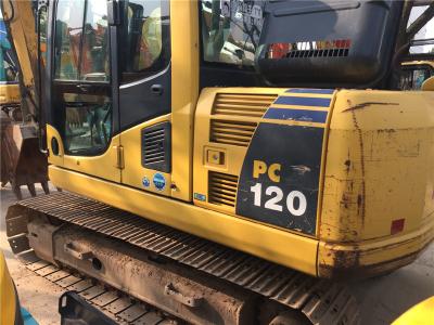 China Used Komatsu PC120 Crawler Excavator S4D105-5 engine 11T weight  with Original Paint for sale