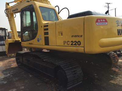 China Used Komatsu PC220-6 Crawler Excavator 22T weight  SA6D102E engine with Original Paint for sale