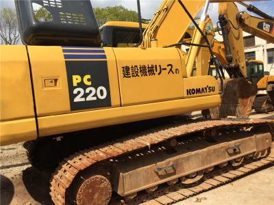 China 22T weight Used Crawler Excavator Komatsu PC220-7 with Original Paint for sale