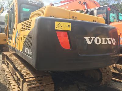 China 22T weight Used Crawler Excavator Volvo EC210  D6E EAE3 engine with Original Paint for sale