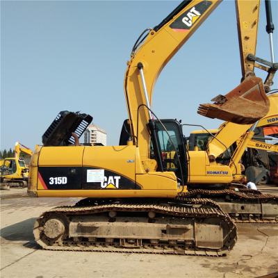 China 17T weight Used Crawler Excavator Caterpillar 315D C4.2 engine with Original Paint for sale