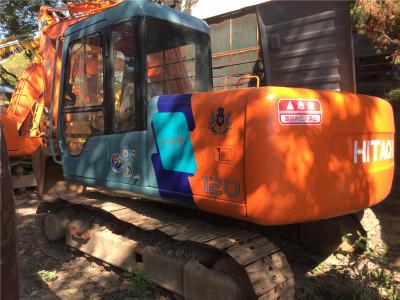 China 11T weight Used Crawler Excavator Hitachi EX120 A-4BG1T engine with Original Paint for sale