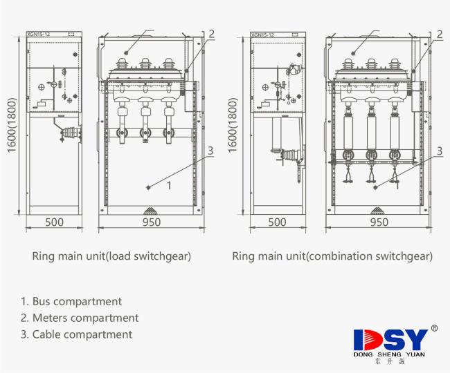 10kVFLN series load switch internal components