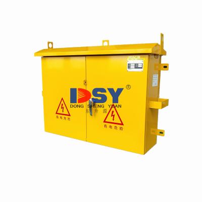 China 0.4kV Construction Site Electrical Distribution Box Metal Enclosure Weather Resistant for sale