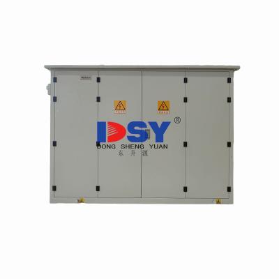 Cina Cabina di trasformazione elettrica di distribuzione di tipo scatola da 10 kV ad alta tensione con protezione IP56 personalizzata in vendita