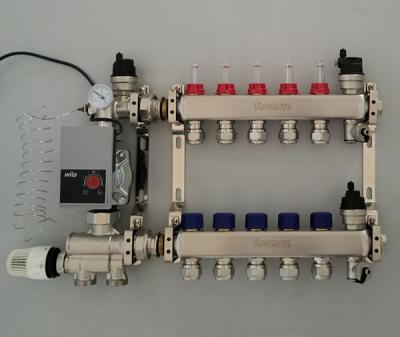 China Fabricantes de acero inoxidables de los múltiples de la calefacción por el suelo de China en venta