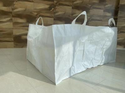 中国 FIBC 120*240cmの180gsm大きい庭ゴミは構造の無駄の廃物のために袋に入れる 販売のため