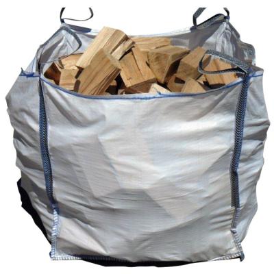 Cina 1000kg Load Capacity Ventilated Big Bags in Black and White U Panel Or 4 Patch in vendita