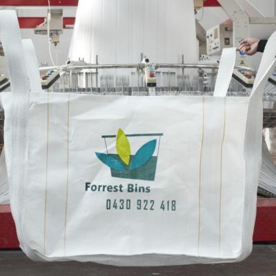 China 1800D 260gsm 1 Ton Skip Bag Collection Construction-Tuinafval 1 Ton Skip Bag Te koop