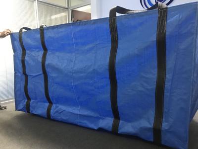 China Rechteckige Abfall-Sprungs-Taschen der Form-2000kg riesige für Haushalts-Kram-Garten-Abfall zu verkaufen