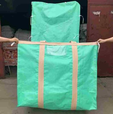 Китай скип 3yard 100gsm ненужный кладет 12x12 в мешки напудренная сумка скипа 1 тонны для нагружать раздробленный продается