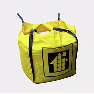 China Heavy Duty 120*210cm bouwafvalzak met platte bodem Te koop