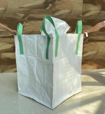 Cina 4 cinghie FIBC completamente avvolgono la grande borsa del grande della borsa tessuta pp cemento dell'HDPE 2000kg in vendita