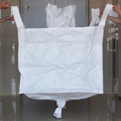 Cina Best Woven Super Sack Big Bulk Bag Jumbo FIBC per sacchi di sabbia da 1 tonnellata in vendita