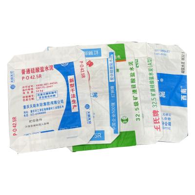 中国 Block Bottom Bag Cement  With Outer Valve Cement All Purpose 42.5n 販売のため