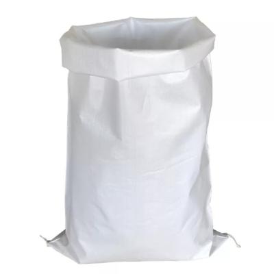 Cina 100% polipropilene 50 kg di sacchetti in tessuto PP tinta unita per l'imballaggio di fagioli di mais in vendita