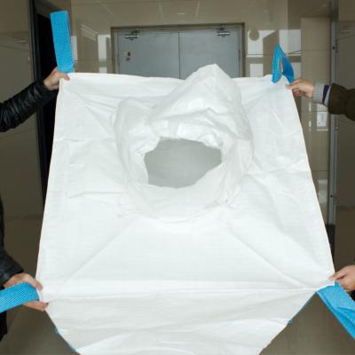 Cina Produttore cinese Big Jumbo Bag 1ton 1.5ton Loop extra forte e fascia di sicurezza in vendita