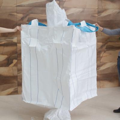 Cina Produttore cinese Big Jumbo Bag 1ton 1.5ton Loop extra forte e fascia di sicurezza in vendita