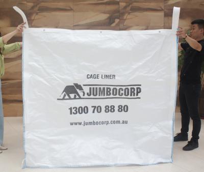 Китай 1000кг 1500кг рециркулируя сумку скипа ПП мусорного бака ФИБК для отброса конструкции продается