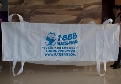 Китай Heavy Duty Skip Dumpster Big PP Bags For Construction Garden Waste продается